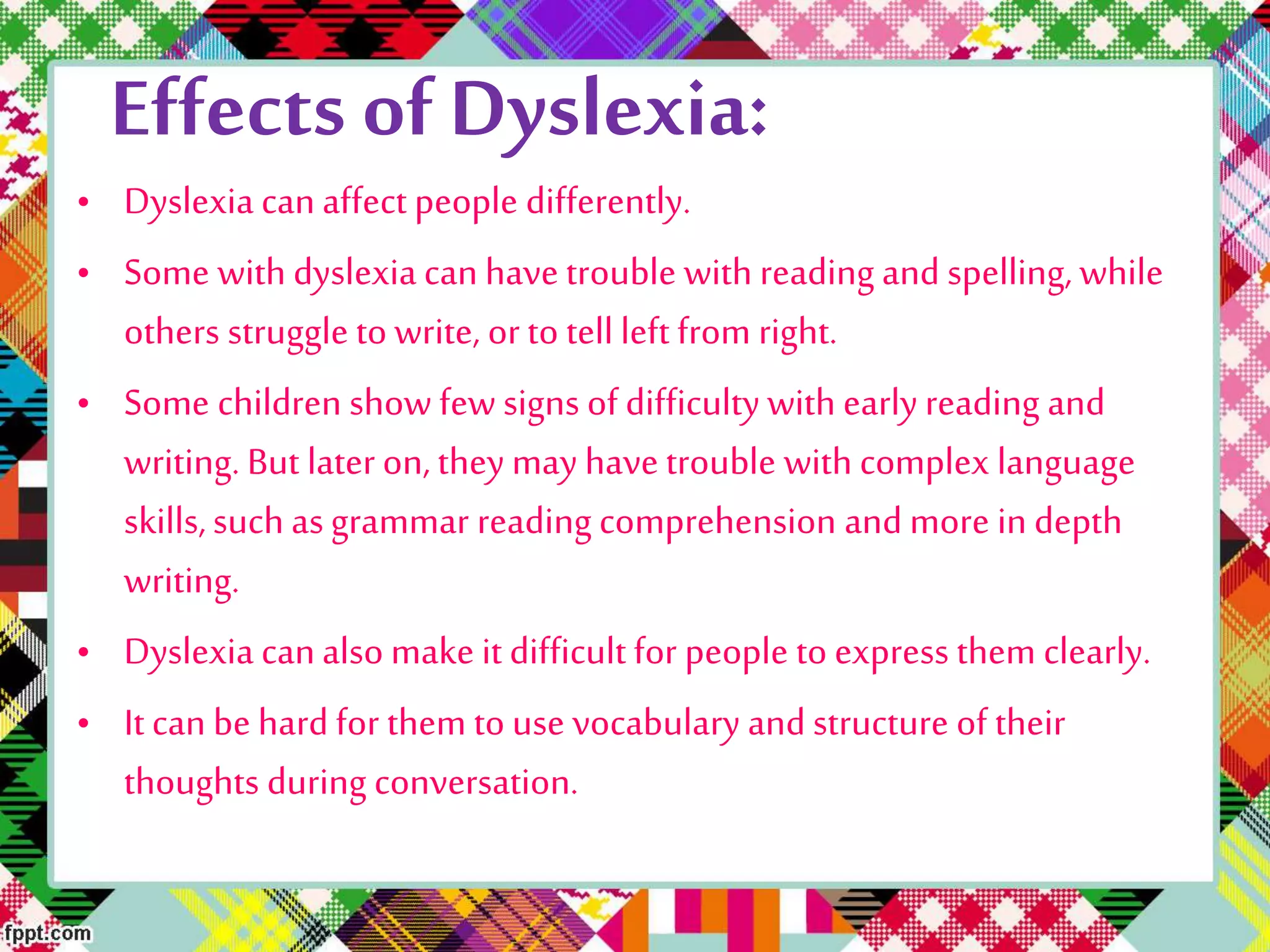 Language disorders in detail | PPTX