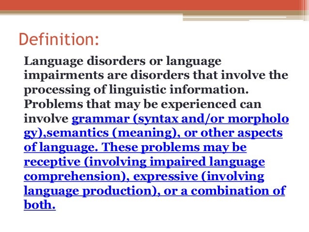 Language Disorders Group 3 language-disorders-group-3