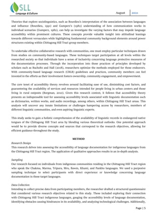 Language Documentation Accessibility in Indigenous Languages: A Study ...