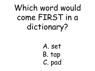 Language Drill | PPT