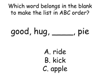 Language Drill | PPT