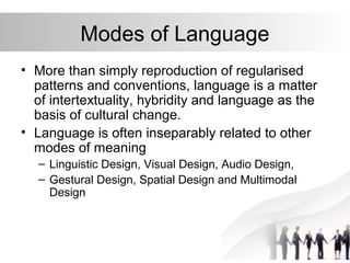 Language education and multiliteracies | PPT