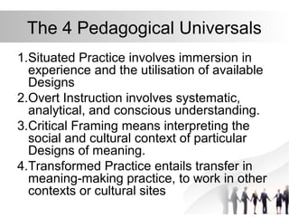 Language education and multiliteracies | PPT | Workshops and Classes ...