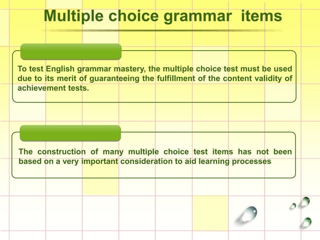 english evaluation Language elements | PPTX