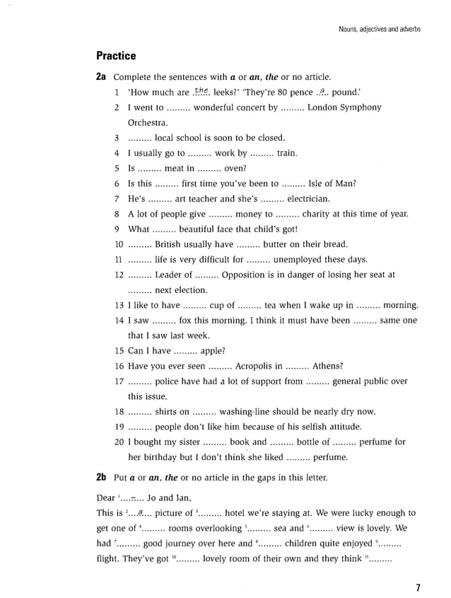 Language English grammar practice for upper intermediate - 2000 | PDF