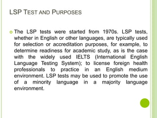 Language evaluation in science.pptx | Standardized Testing ...