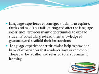 Language Experience Approach | PPTX