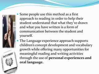 Language Experience Approach | PPTX