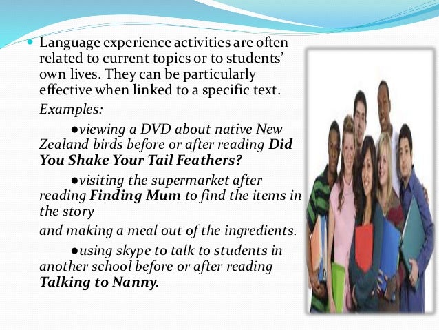 Language Experience Approach