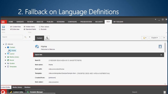 Language fallback+translation in Sitecore | PPT