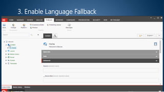 Language fallback+translation in Sitecore | PPT