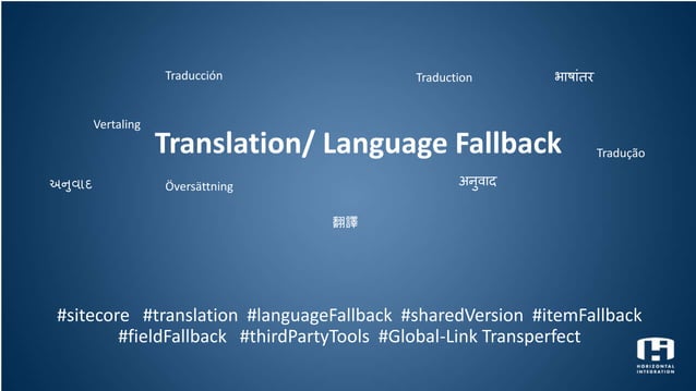 Language fallback+translation in Sitecore | PPT