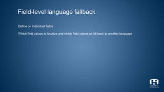 Language fallback+translation in Sitecore | PPT