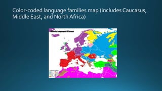 Language families of Europe | PPTX