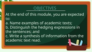 LANGUAGE FEATURES IN ACADEMIC TEXTS.pptx