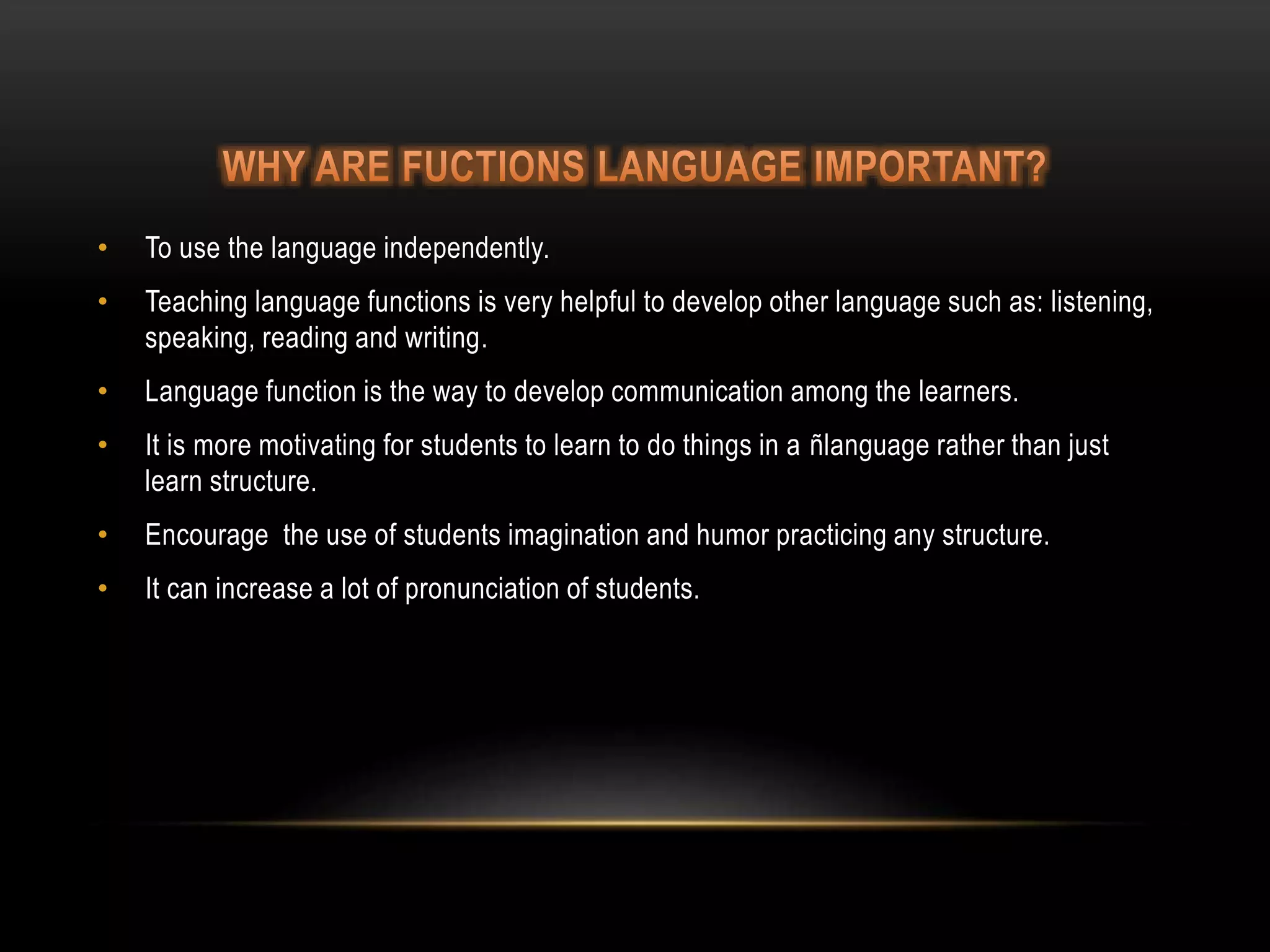 Language fuctions | PPT | Free Download