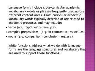 Language functions - alexis john b. benedicto | PPT