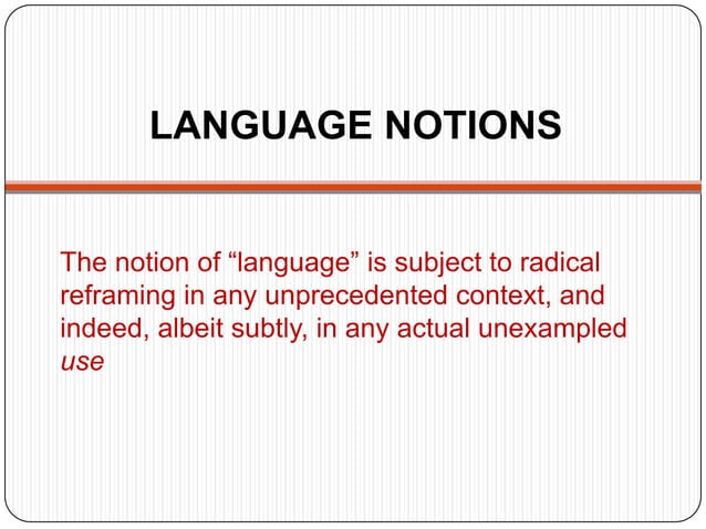 Language functions and notions | PPTX