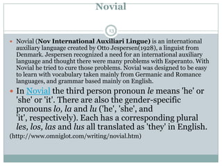 Language & gender presentation | PPTX