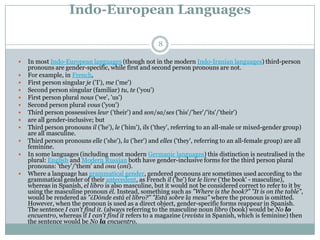 Language & gender presentation | PPTX