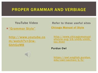 Language & Grammar PowerPoint 103 | PPTX