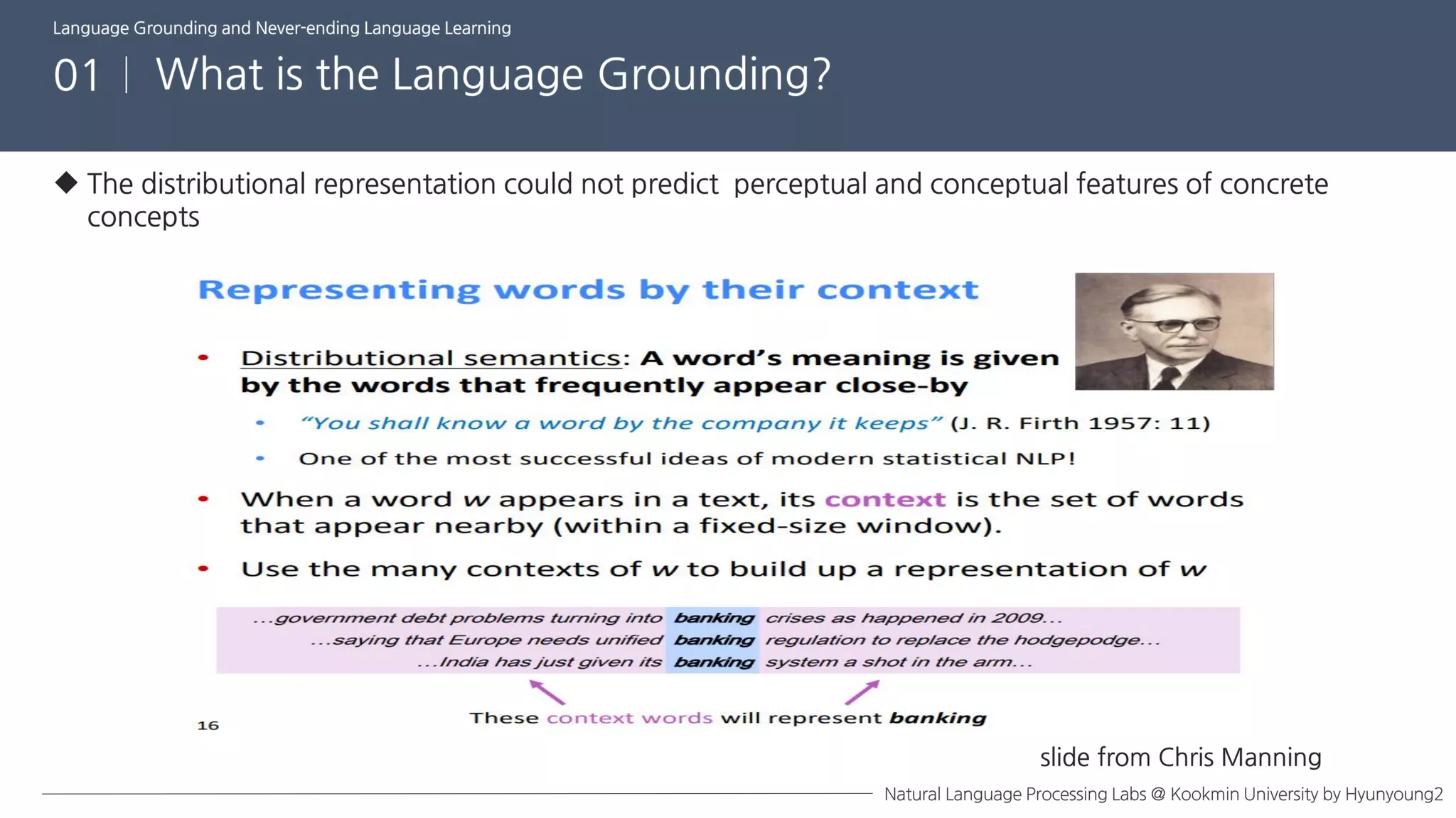 Language grounding and never-ending language learning | PDF