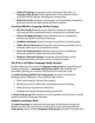 Language Groups The Secret to Overcoming Language Barriers | PDF