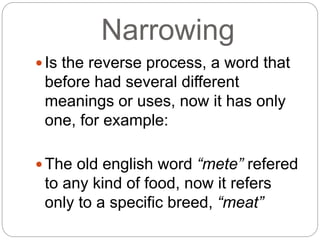 Language history and change | PPT