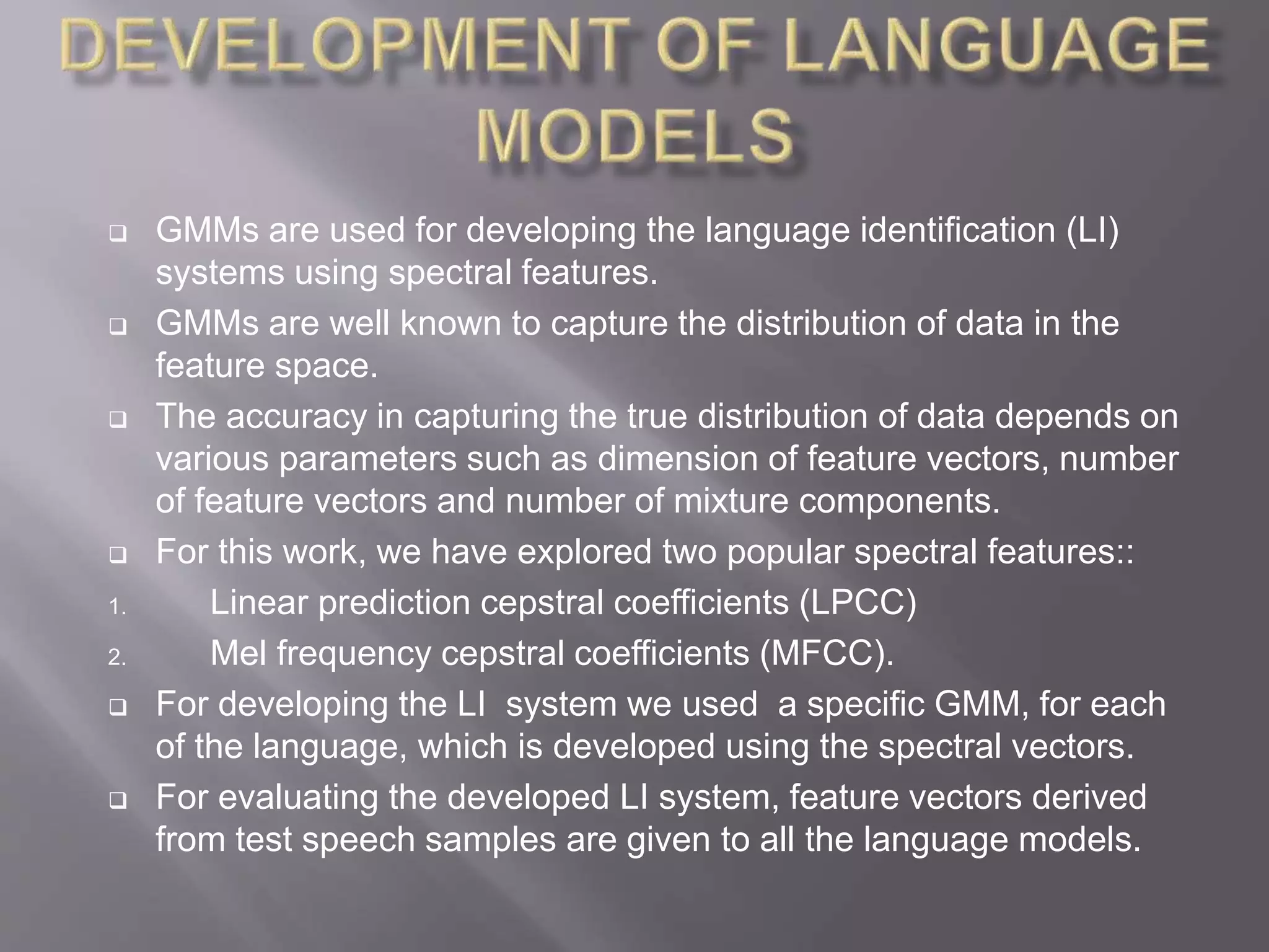 Language identification | PPTX