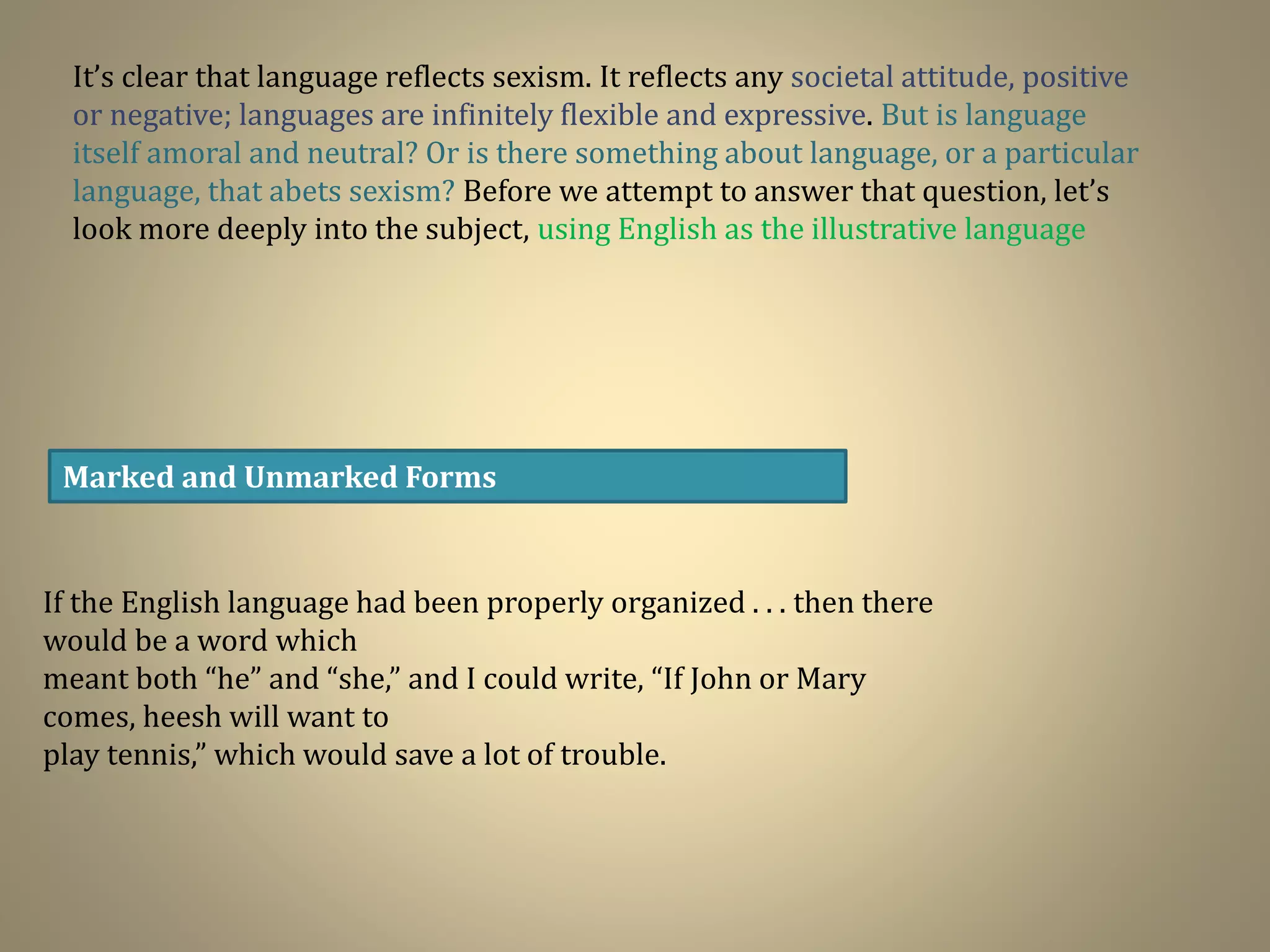 Language in society | PPTX