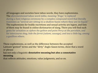 Language in society | PPTX | Education