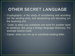 Language in use | PPT