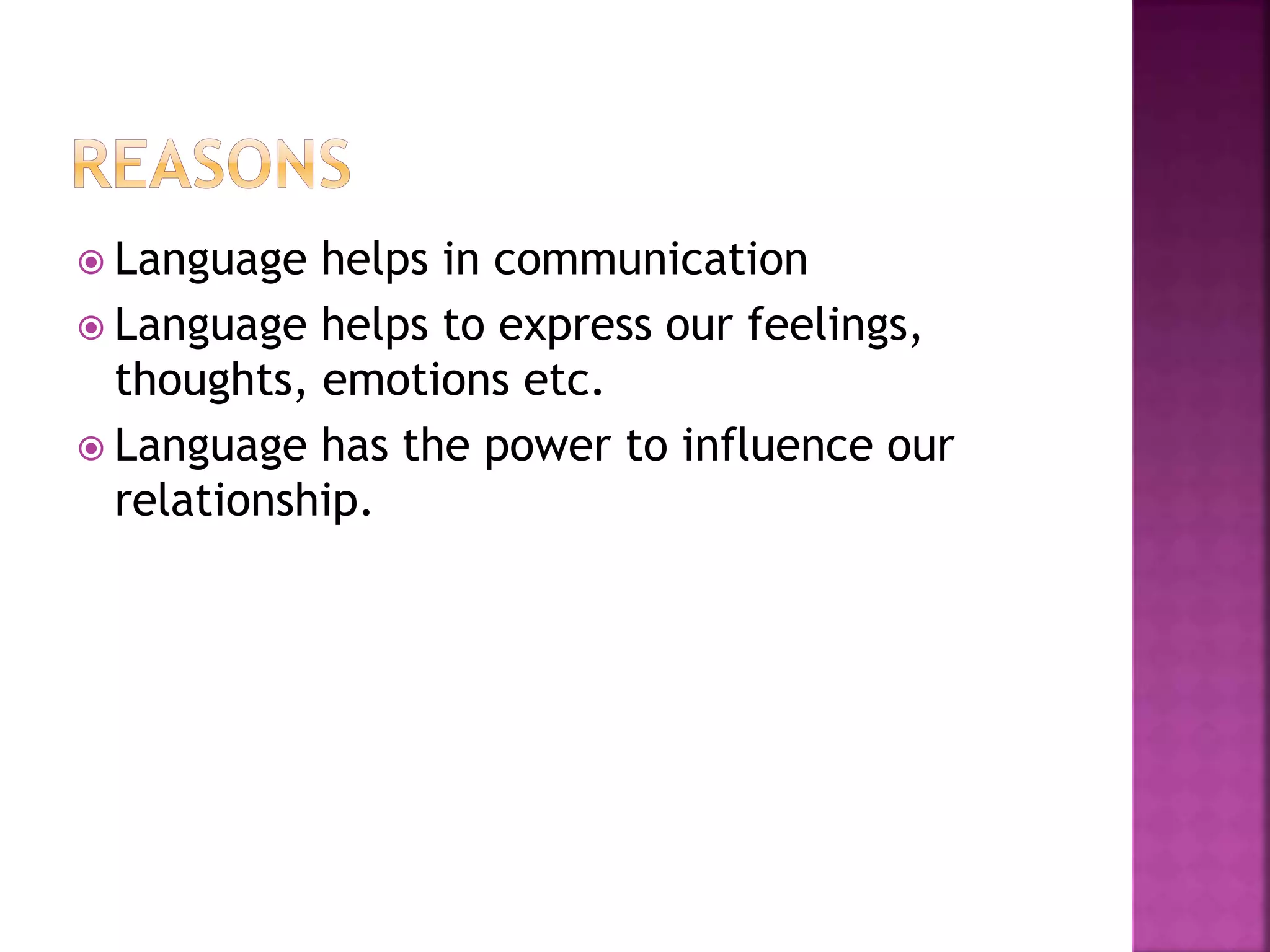 Language is power( amit prasai) | PPT