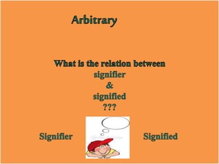 Language is symbolic & language is arbitrary | PPTX
