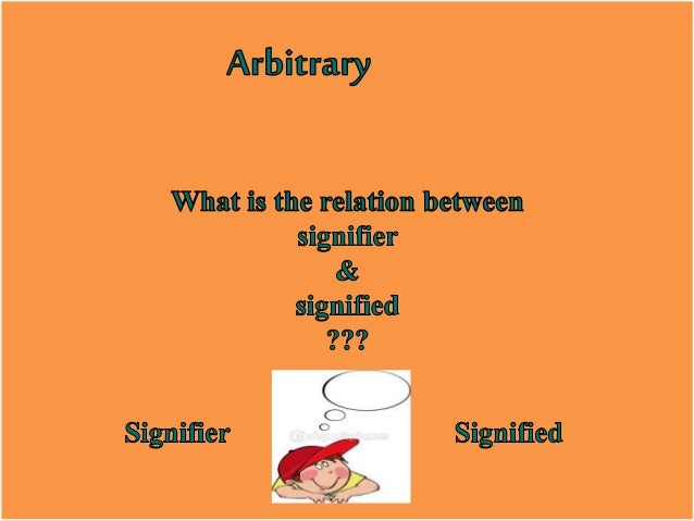Language is symbolic & language is arbitrary