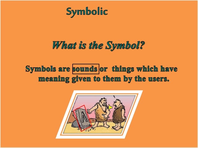 Language is symbolic & language is arbitrary