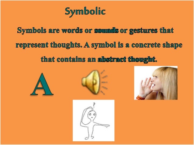 Language is symbolic & language is arbitrary