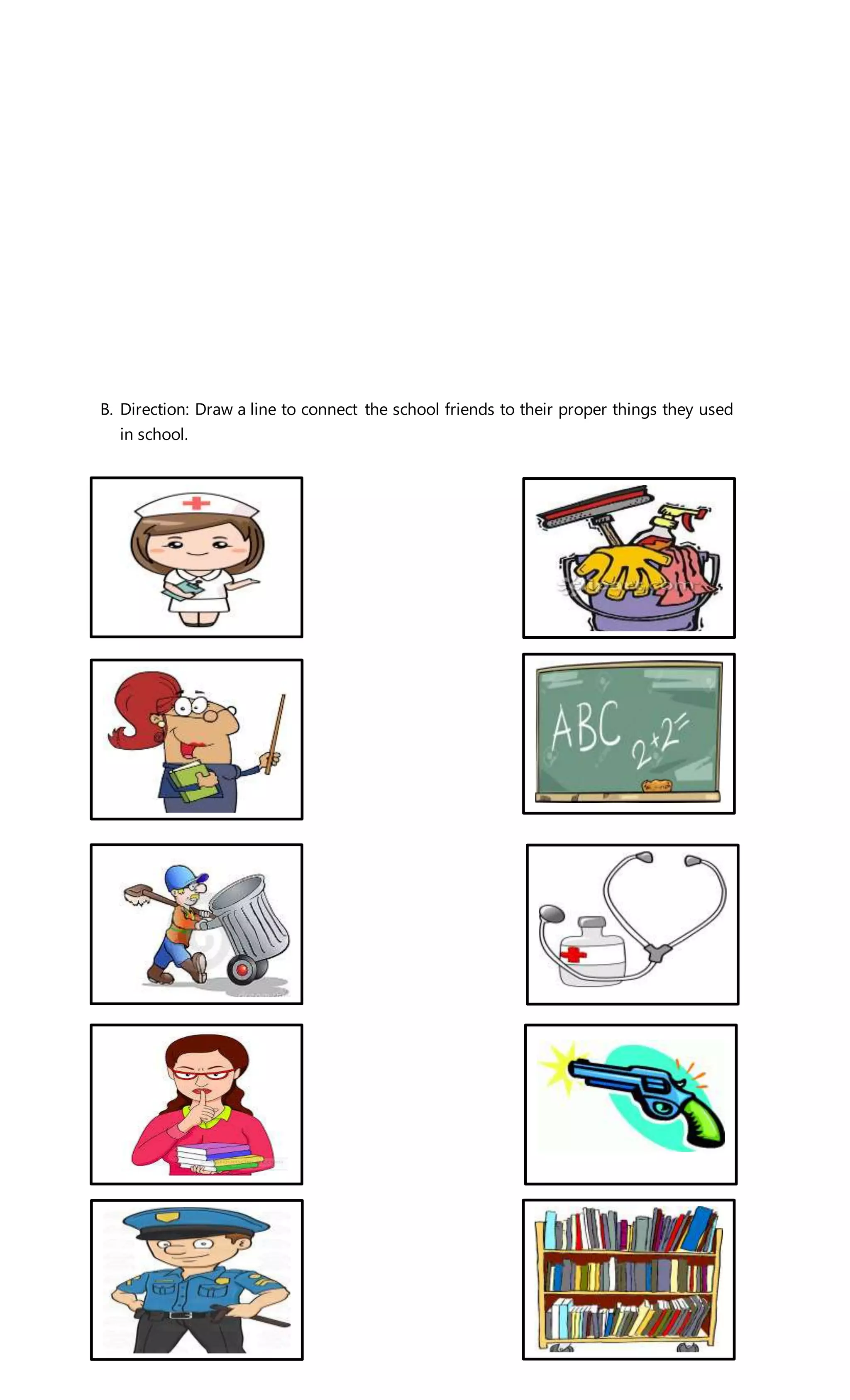 Kinder 1 Language 1st Grading Periodical Exam SY:2017-2018 | PDF | Free ...