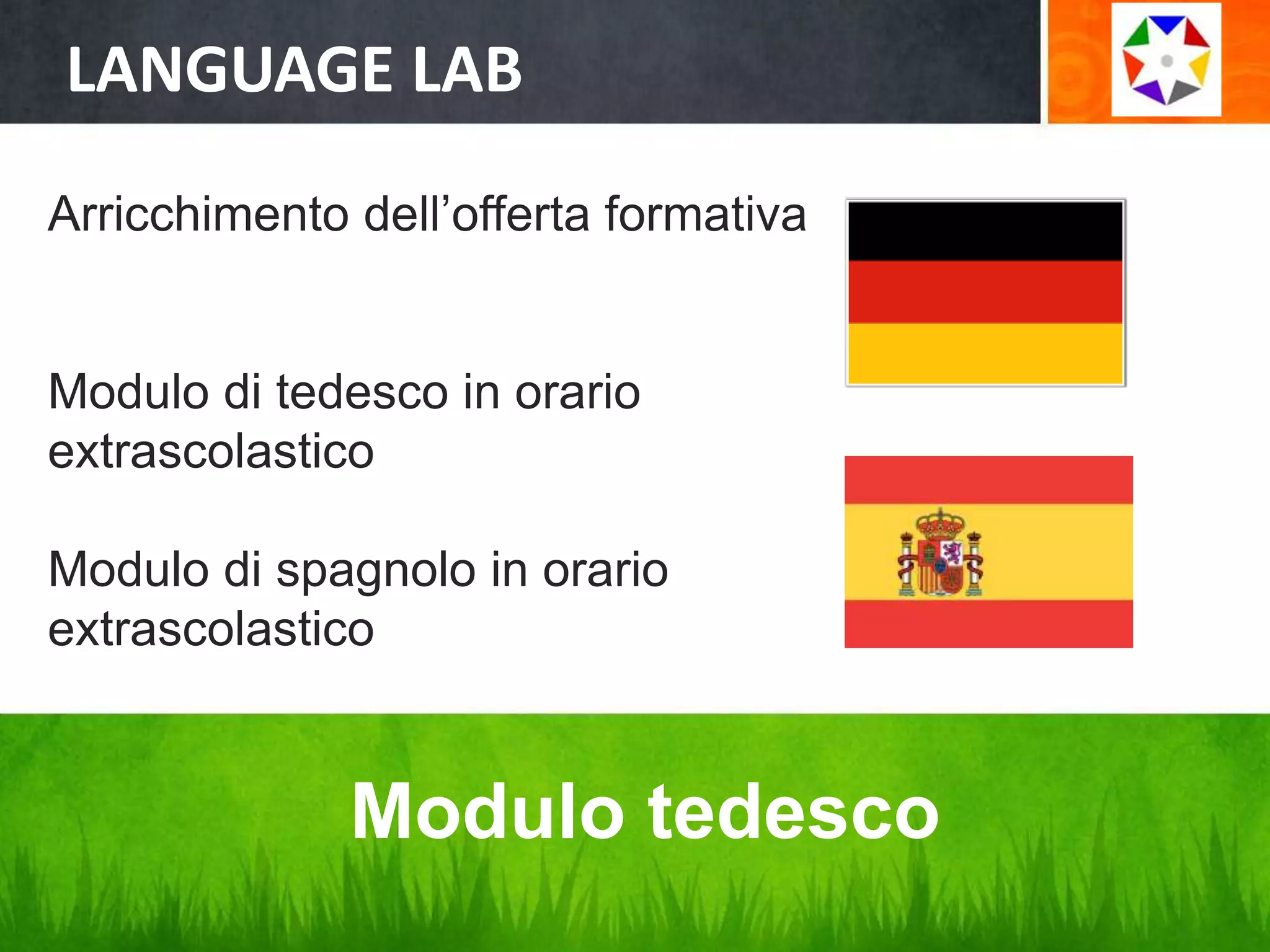 Language lab per orientamento | PPTX