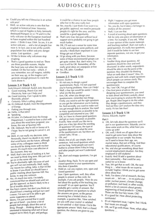 Language Leader Coursebook Upper-Intermediate Audio Scripts 1 | PDF