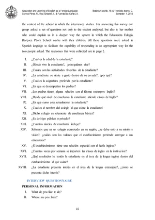 Language learner profile . | DOCX