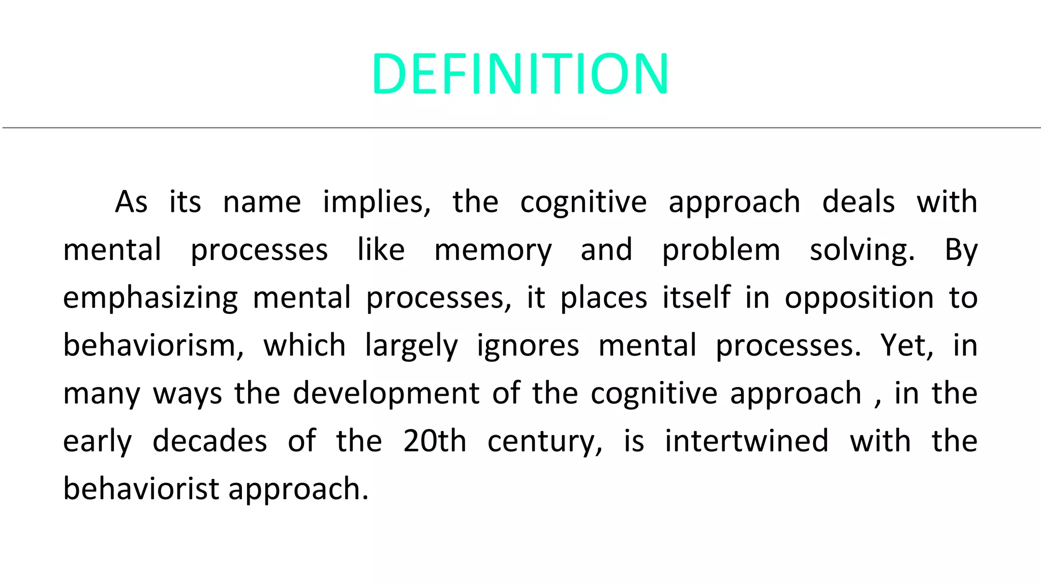 Language learning cognitive approach (1) | PPTX