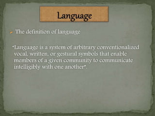 Language, learning, and teaching | PDF