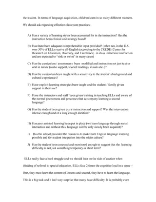Language learning difficulty or a disability | PDF