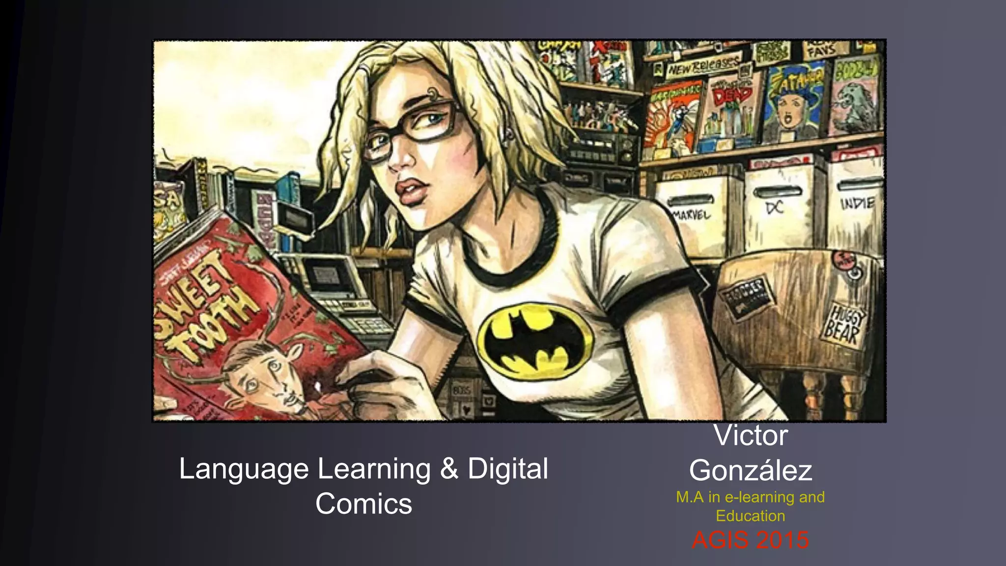 Language learning & digital comics | PPT