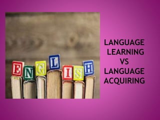 Language learning ppt | PPTX