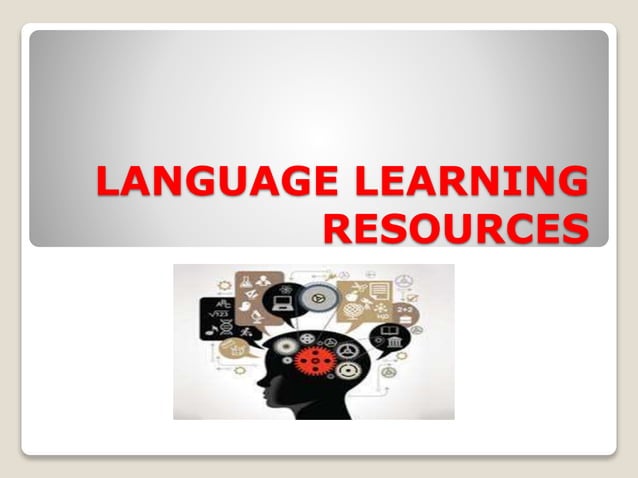 Language learning resources | PPT