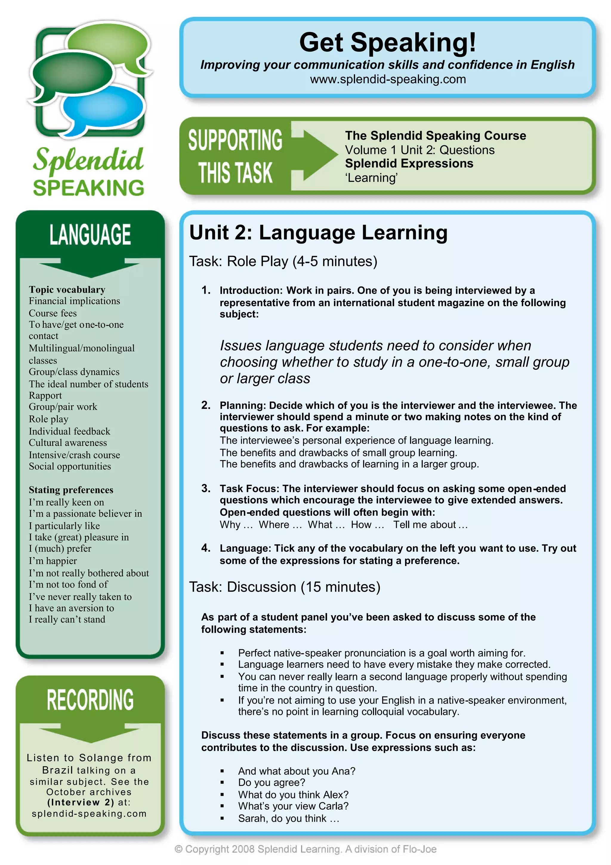 Language learning | PDF | Education