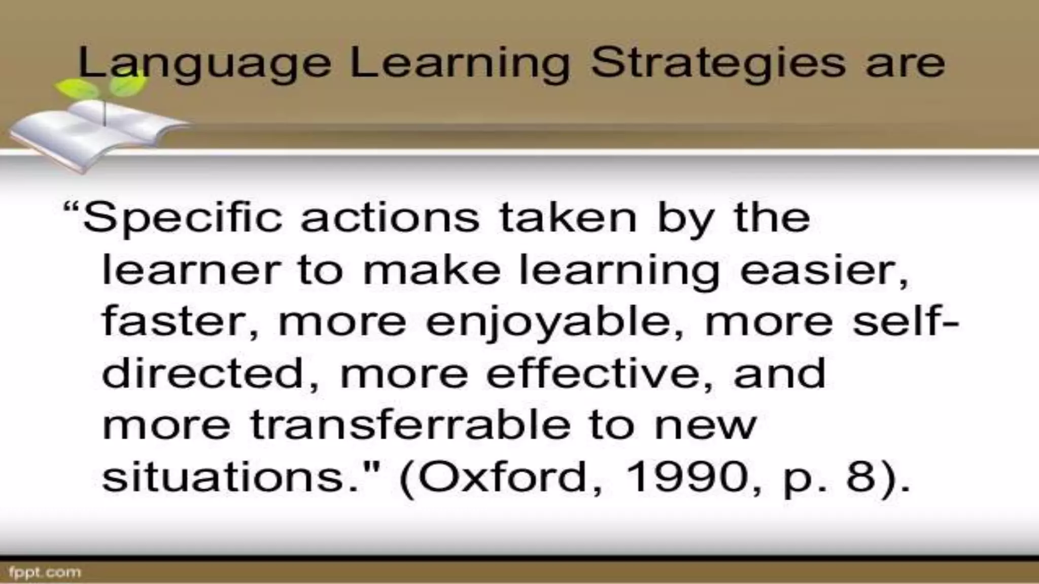 Language learning startegies | PPTX