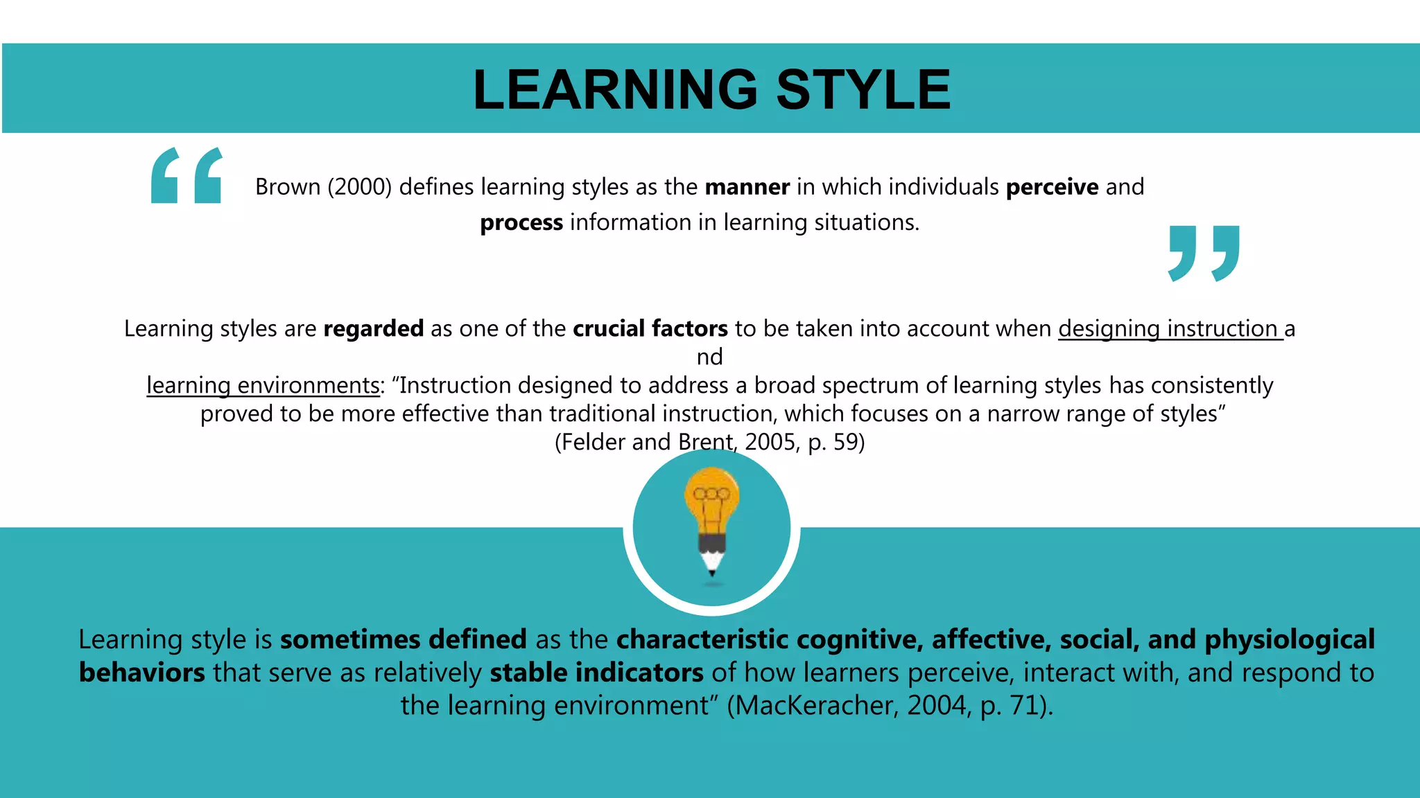 Language learning styles and strategies | PPTX